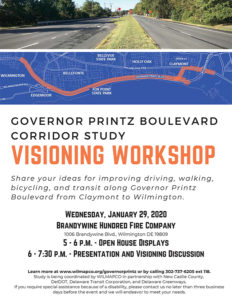 Governor Printz Boulevard Corridor Study Visioning Workshop | CCOBH